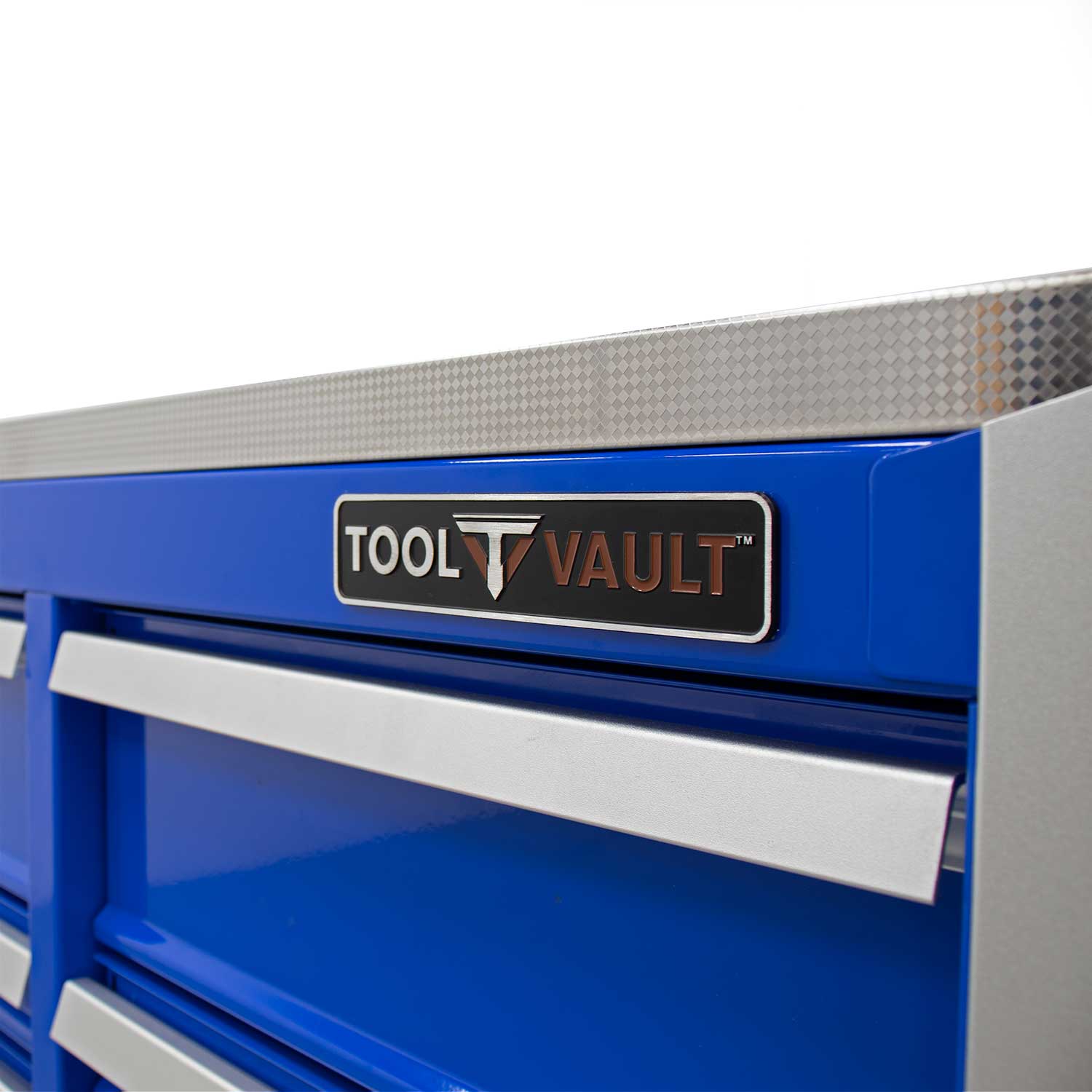 Tool Vault Elite XL 84” 23-Drawer Roller Cabinet with Hutch and 2 Side ...