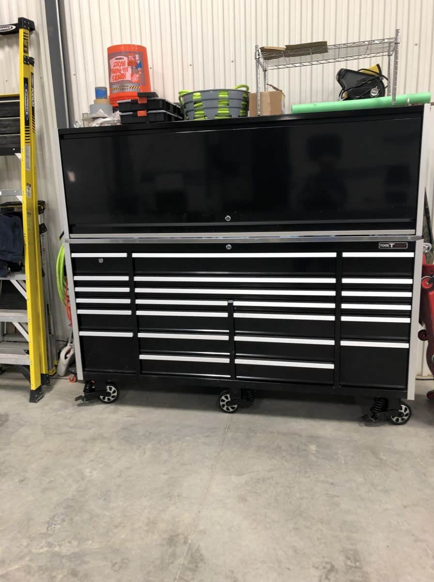 Tool Vault Elite XL 84” 23-Drawer Roller Cabinet with Hutch ...