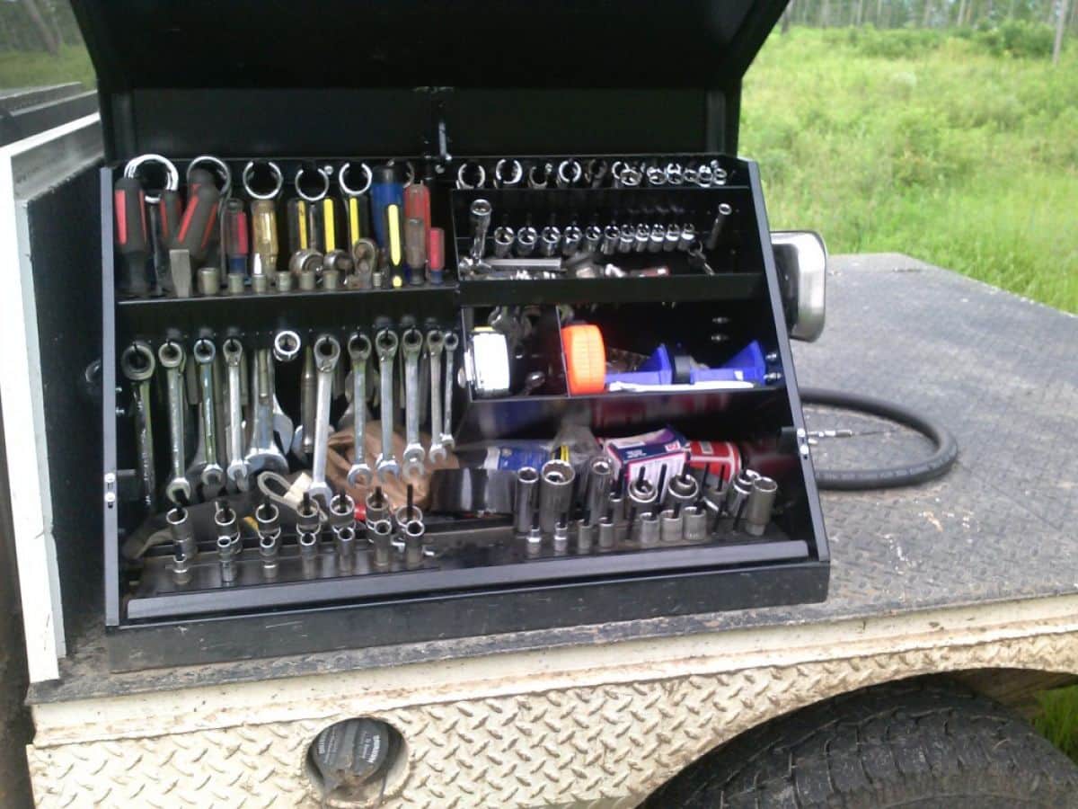 Montezuma Professional Portable Tool Box – ME300B – Medium (30″ x 15″D ...