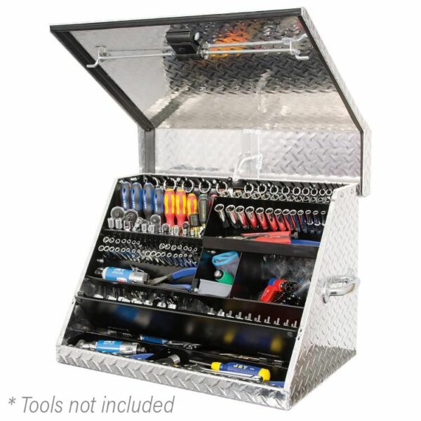 Montezuma Professional Portable Tool Box – SE250AL Aluminum (26″ x 17″D ...