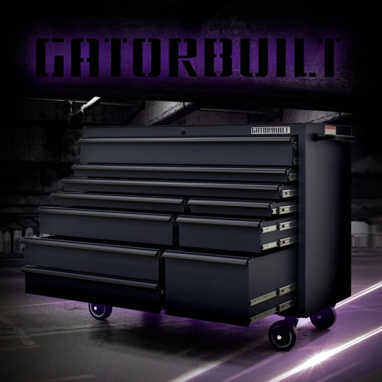 Gator Built 55″ x 25″ 10 Drawer Tool Cabinet – StrictlyToolBoxes.com